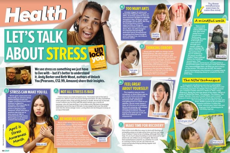 Chat Magazine - Health: Let's Talk About Stress - Mind Fitness